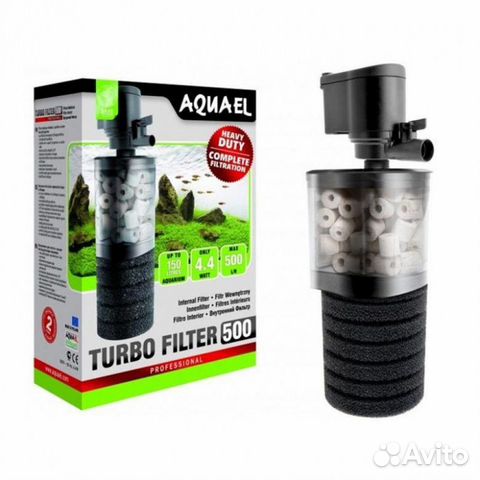 Фильтр для аквариума внутренний Aquael Turbo 500