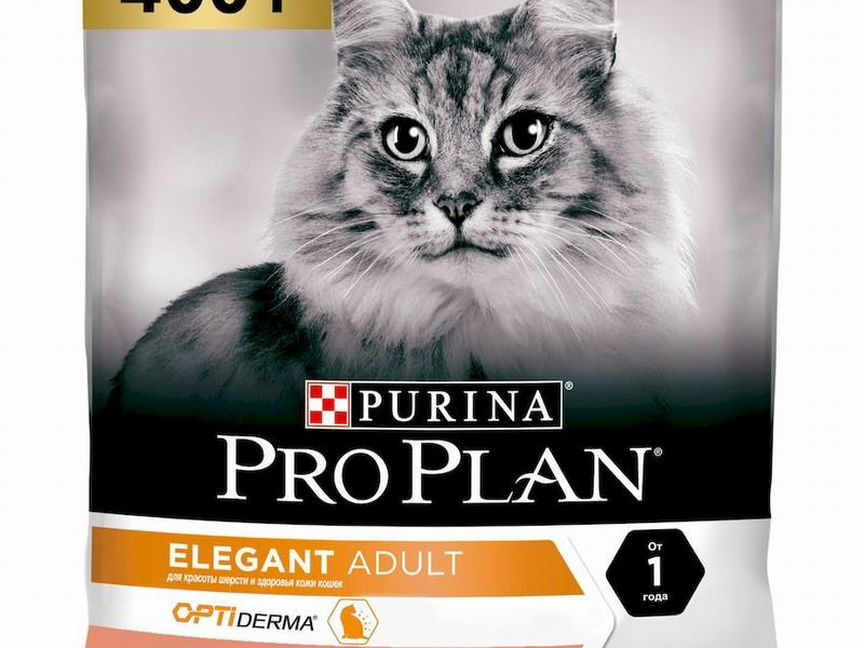 Pro Plan корм для кошек здоровья шерсти и кожи400г