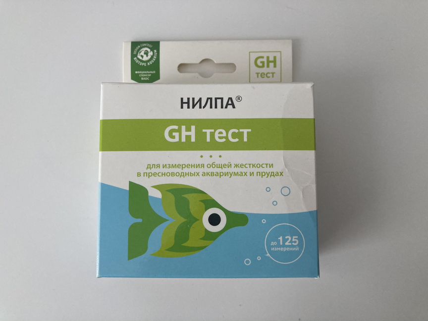 Нилпа gh-тест (Тест жесткости воды)