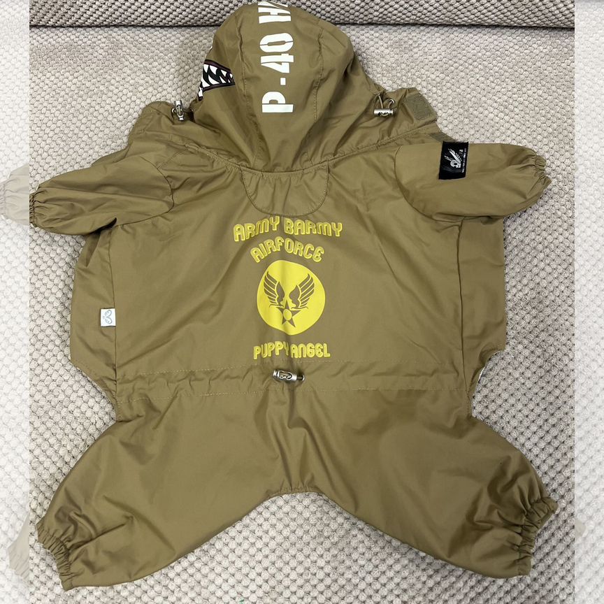 Дождевик для собак "Shark" (ML) PuppyAngel