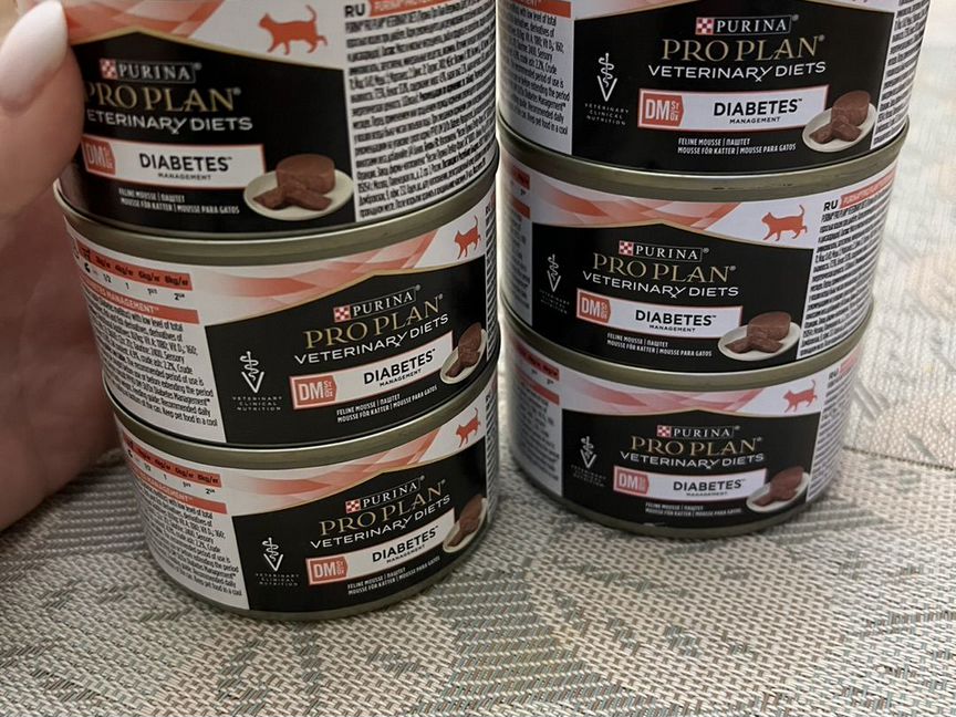 Purina pro plan Diabetes паштет 6 банок