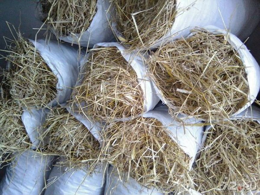 Продам сено в мешках