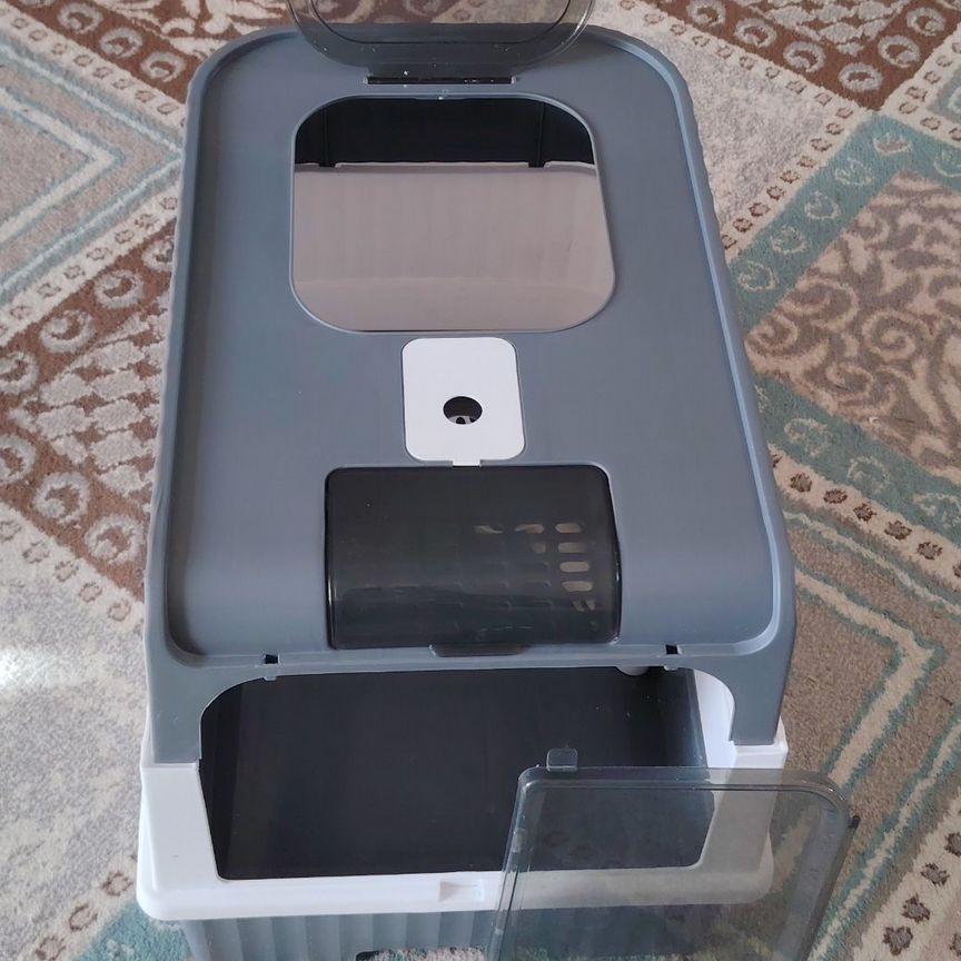 Кошачий лоток большой закрытый