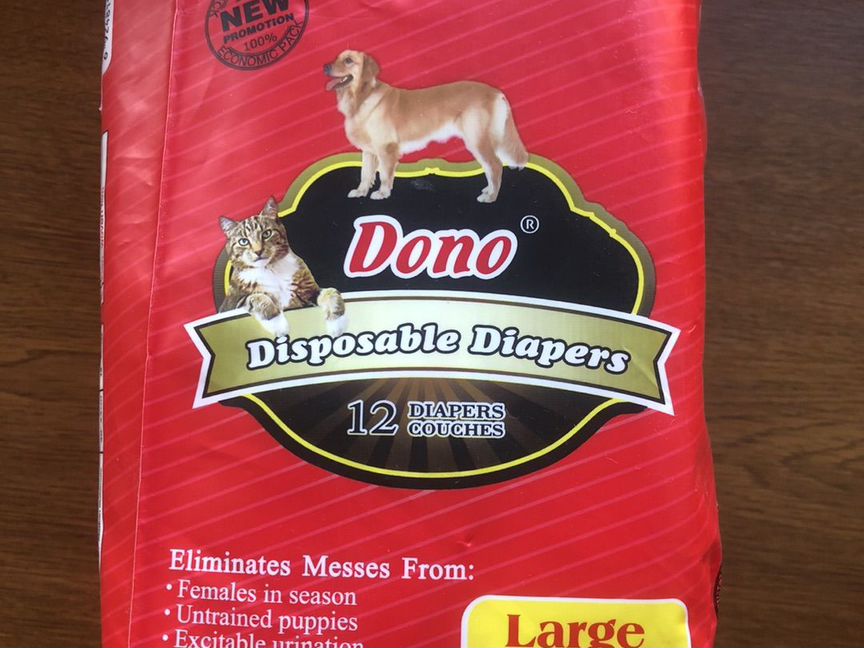Памперсы для животных Dono L
