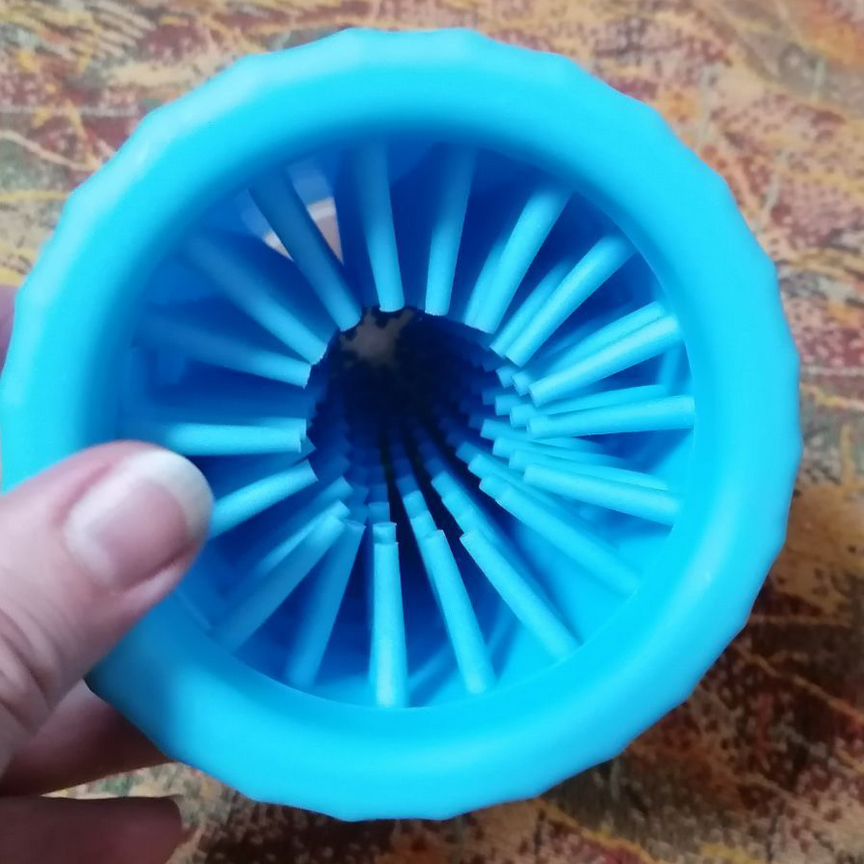 Мойка лап собакам