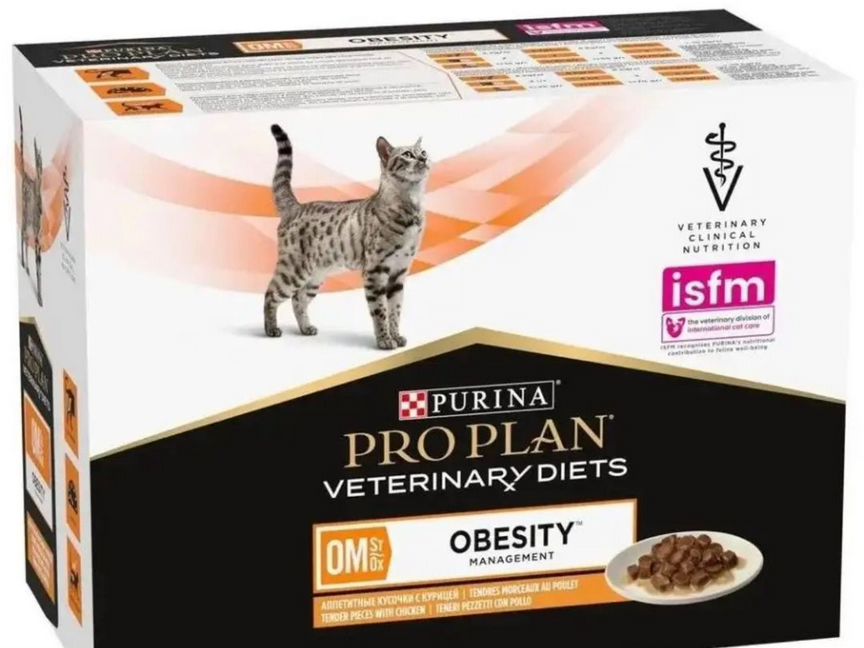 Purina PRO plan veterinary diets при ожирении