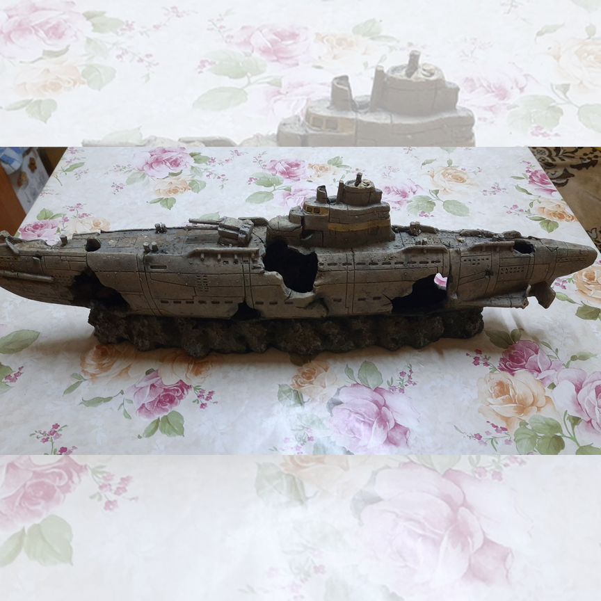 Грот в аквариум