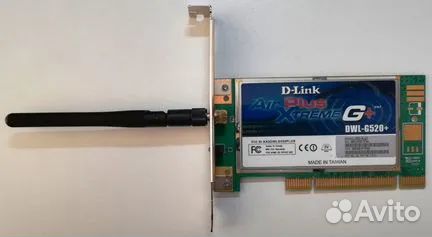 Сетевая карта D-link dwl-g520+ wifi купить в Москве | Электроника | Авито