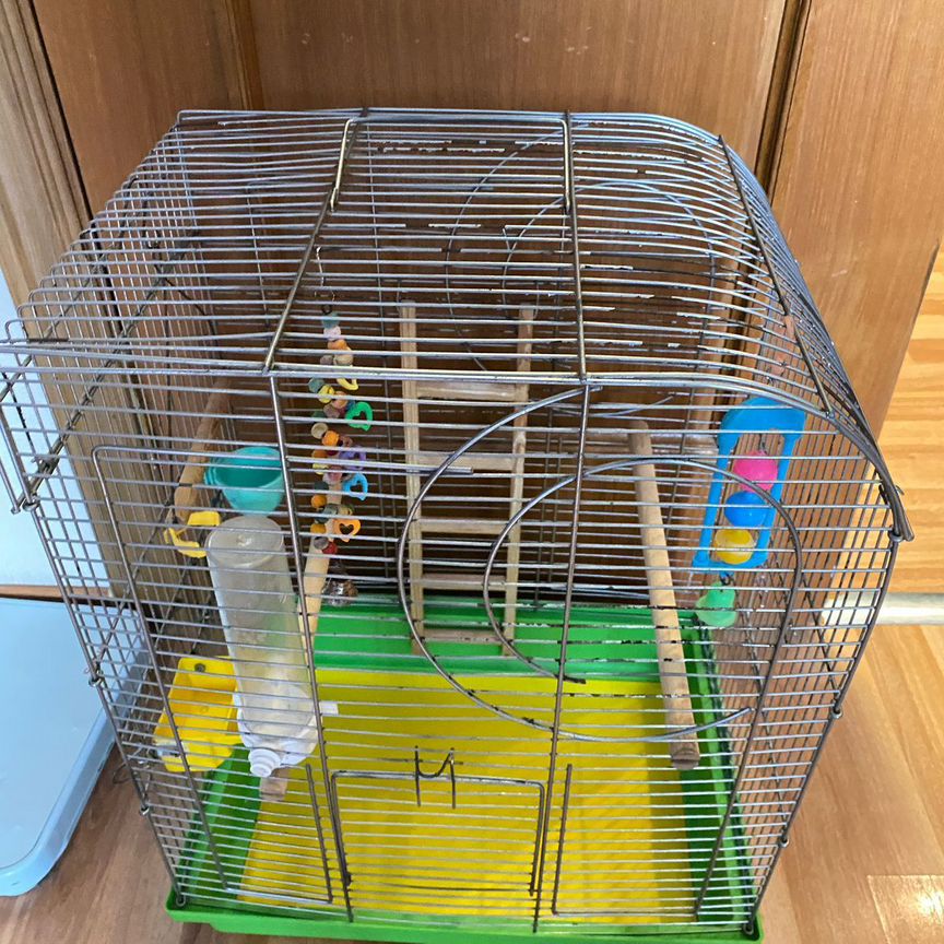 Клетка для волнистого попугая большая