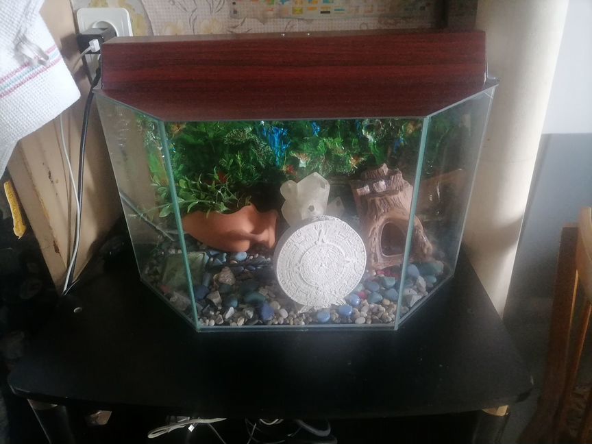 Аквариум с подсветкой 30л