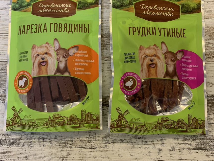 Деревенские лакомства для собак