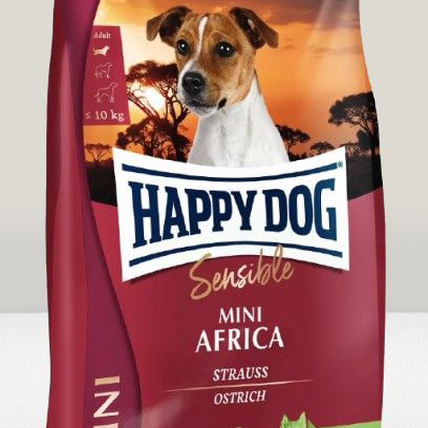 Корм (сухой) для собак Happy Dog Mini Africa