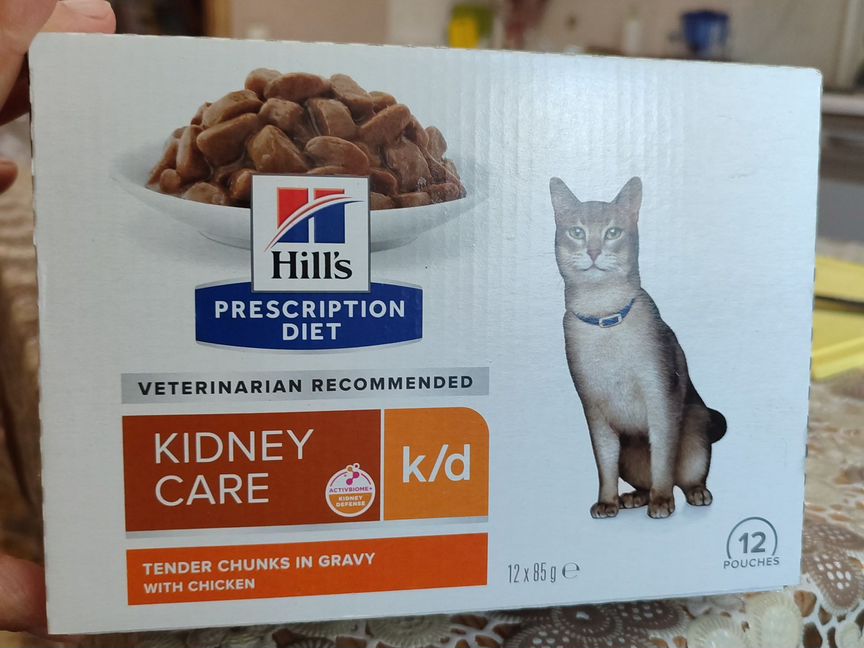 Влажный корм для кошек hills