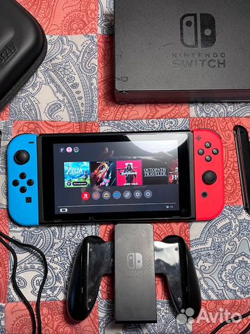 Nintendo switch rev 1 прошитая купить в Москве | Электроника | Авито