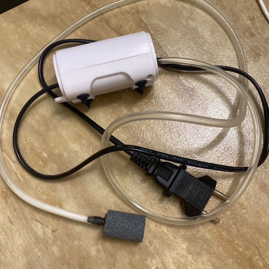 Компрессор-аэратор для гидропоники и аквариума