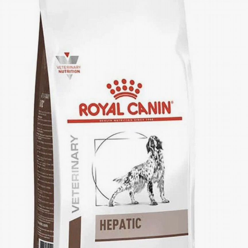Корм для собак royal canin hepatic 1,5 кг, вскрыт