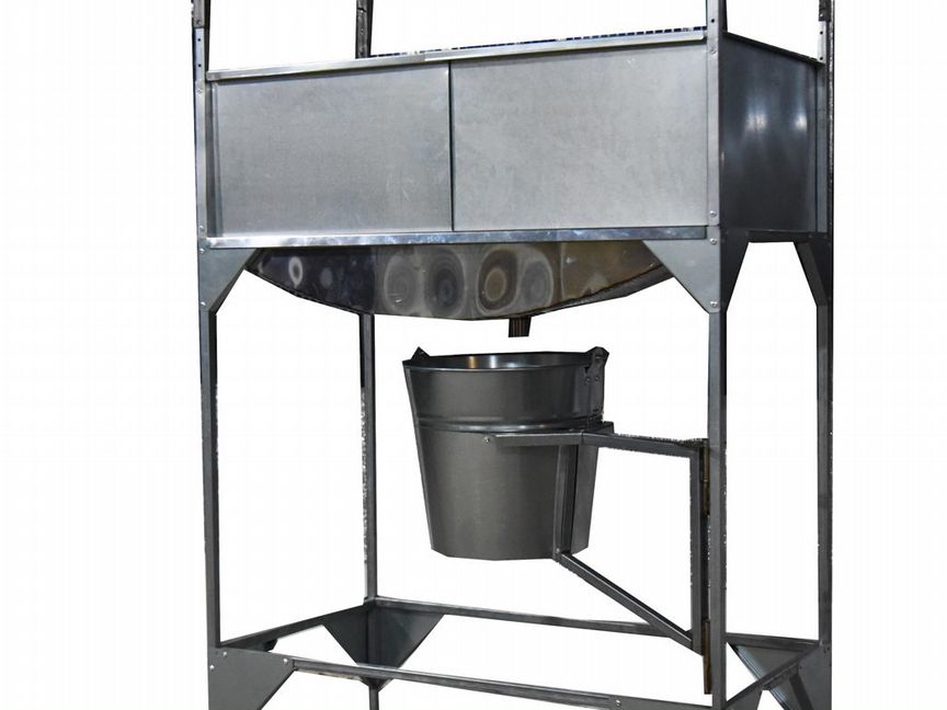 Стойка для убоя птицы с ведром