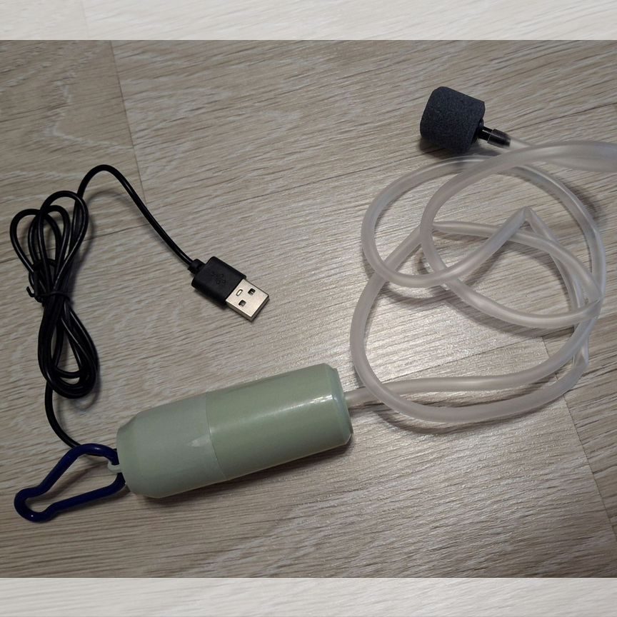 Компрессор для аквариума usb