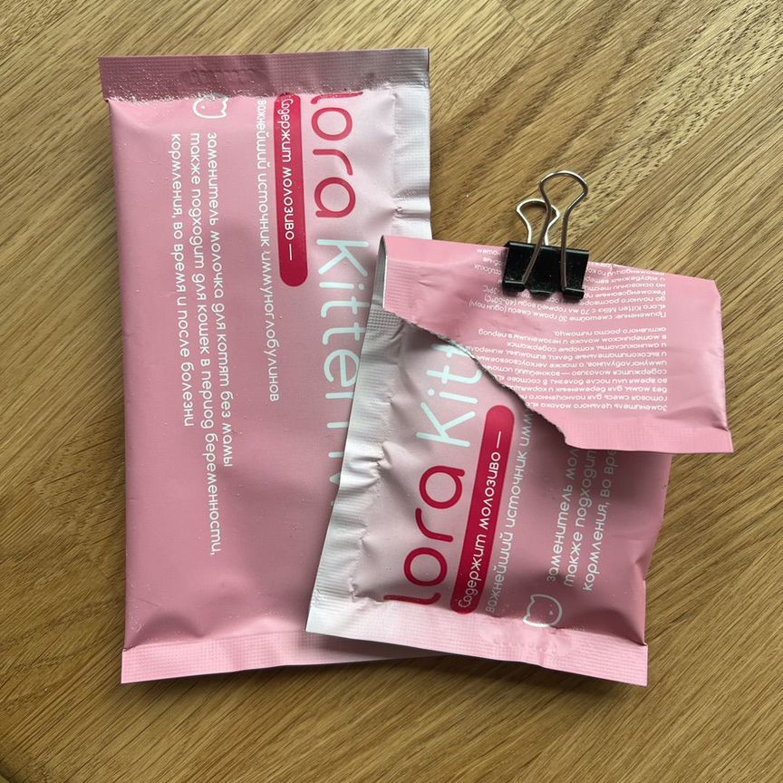 Смесь сухая молоко для котят