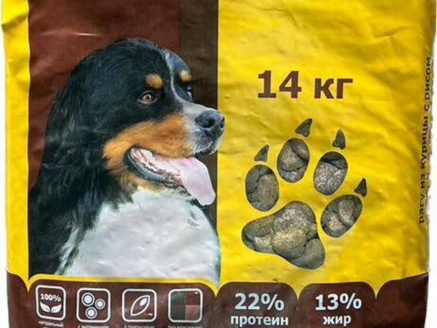 Сухой корм для собак (дилли рагу из курицы)