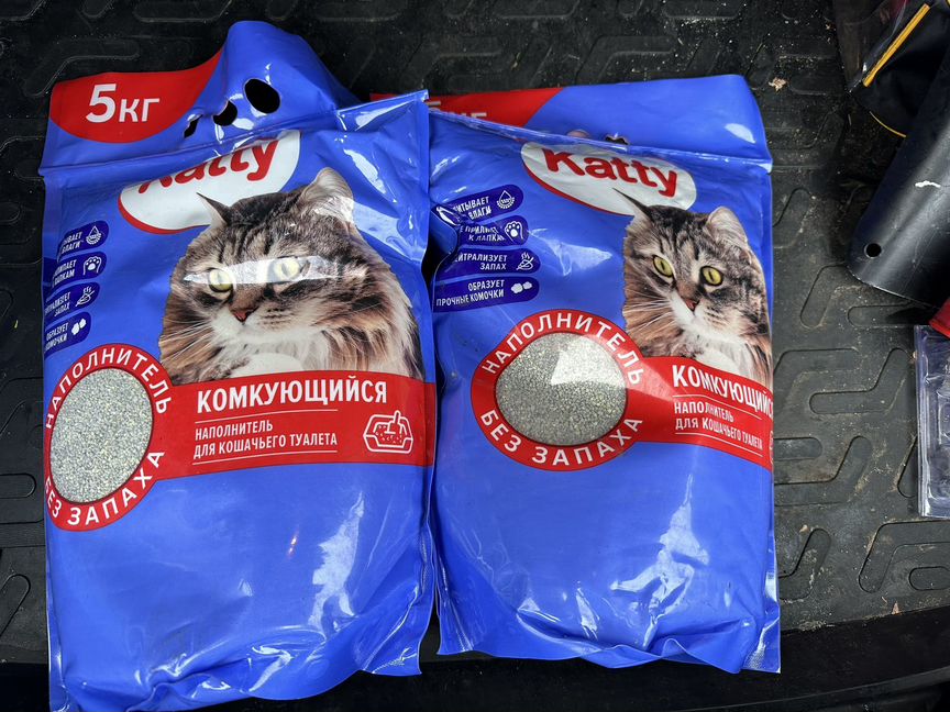 Наполнитель для кошачьего туалета Katty