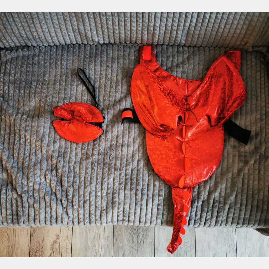 Костюм дракона для собаки