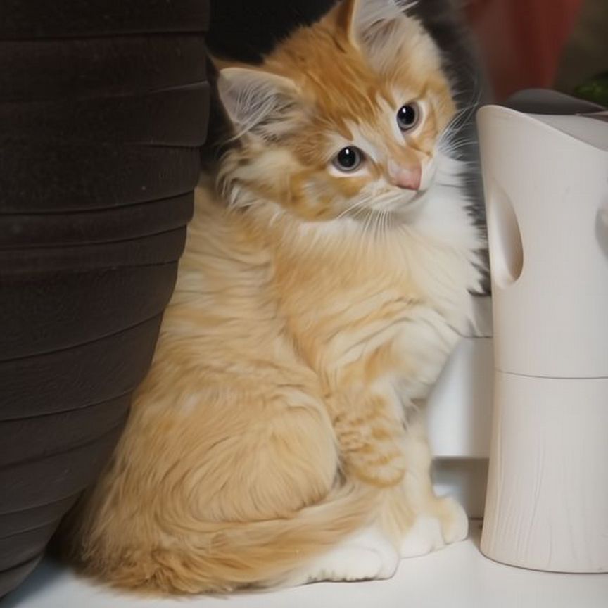 Норвежский лесной котёнок