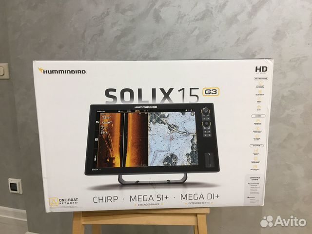 Humminbird Solix 15 mega SI+ G3 купить в Москве | Хобби и отдых | Авито