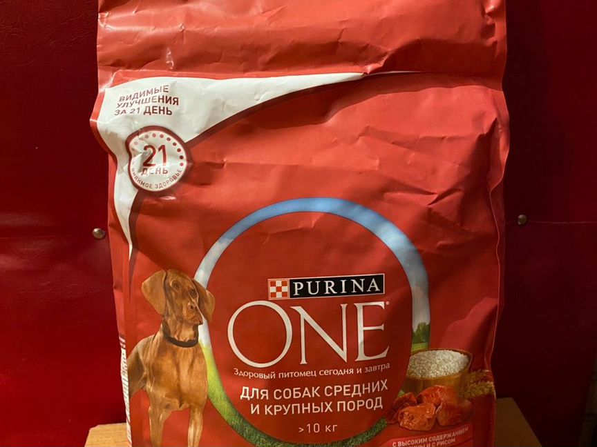 Сухой корм для собак Purina ONE 3.8 кг
