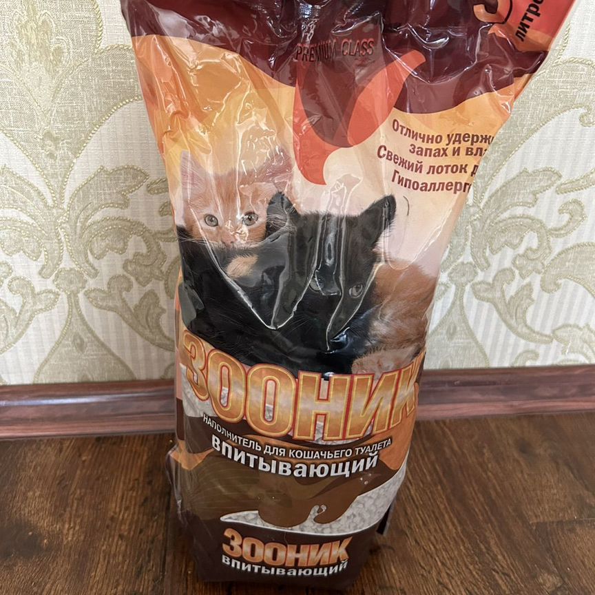 Кошачий наполнитель комкующийся