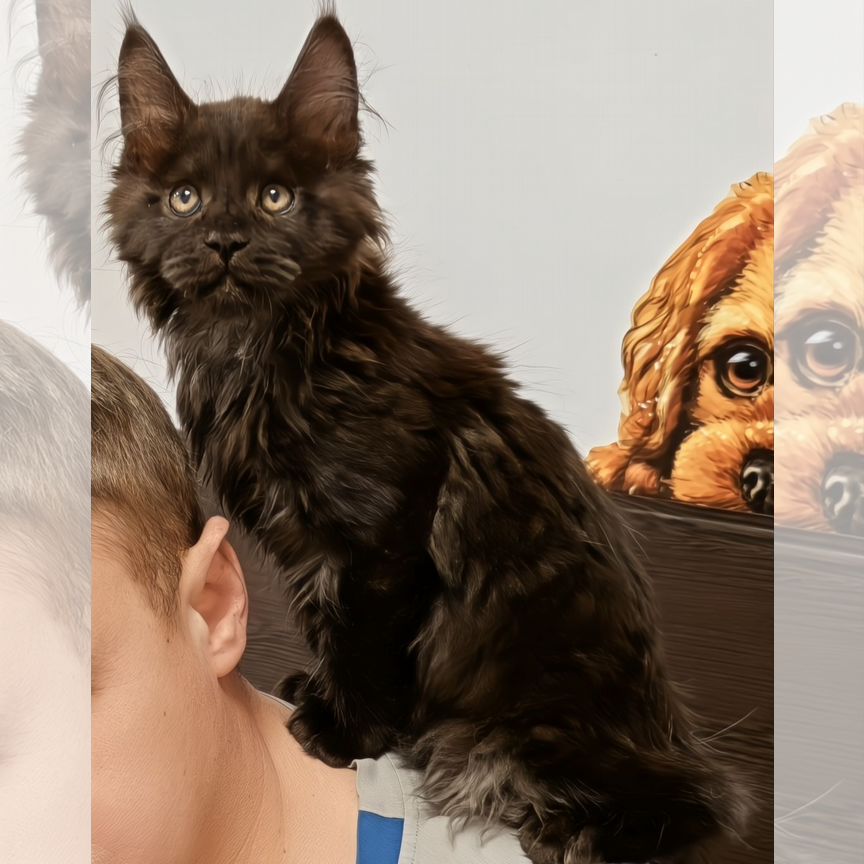 Мейн-кун котёнок