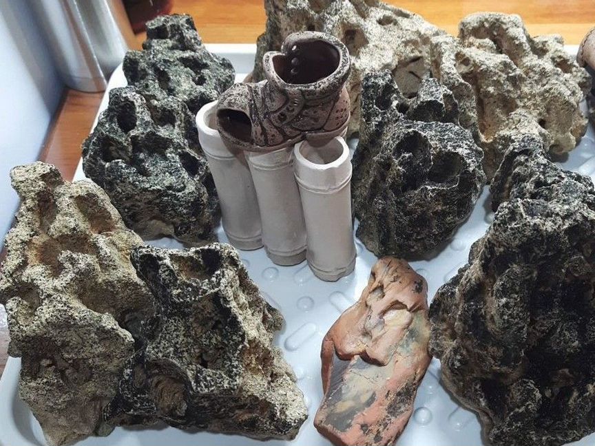 Камни в аквариум