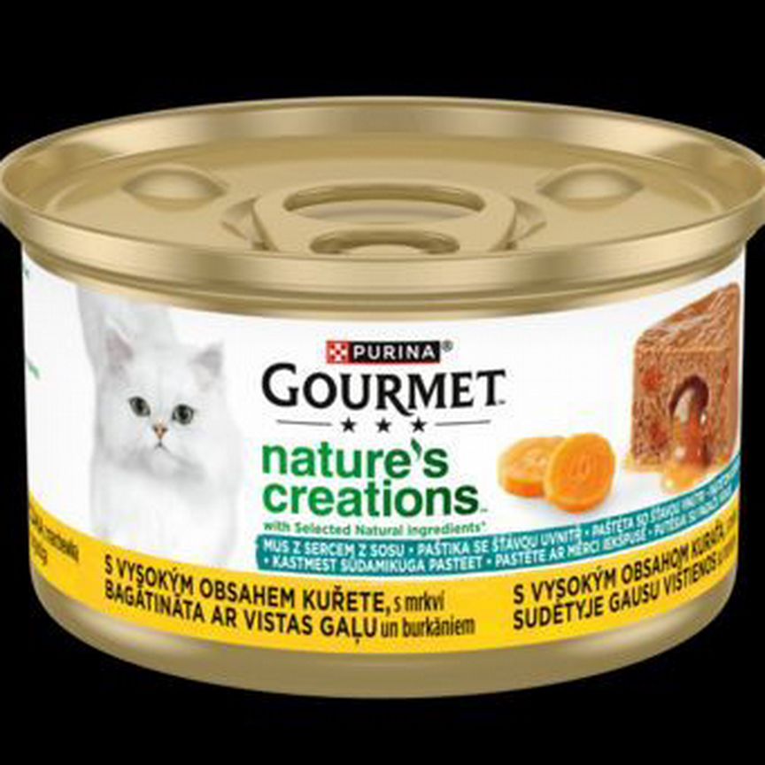 Корм для кошек gourmet gold нежная начинка