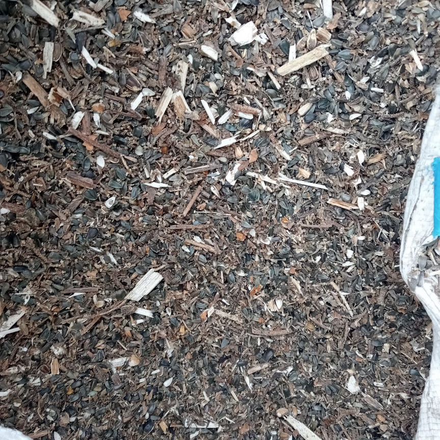 Отходы подсолнечника