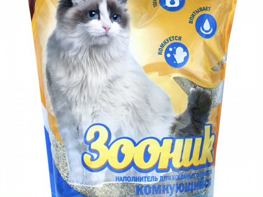 Комкующийся наполнитель Зооник