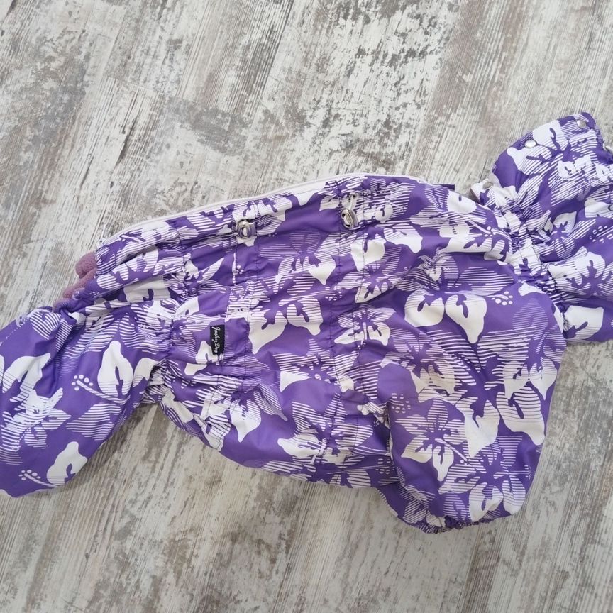 Зимний комбинезон для крупной собаки девочки