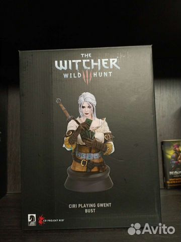 Witcher 3 Bust Ciri and Geralt Playing Gwen купить в Москве | Хобби и ...