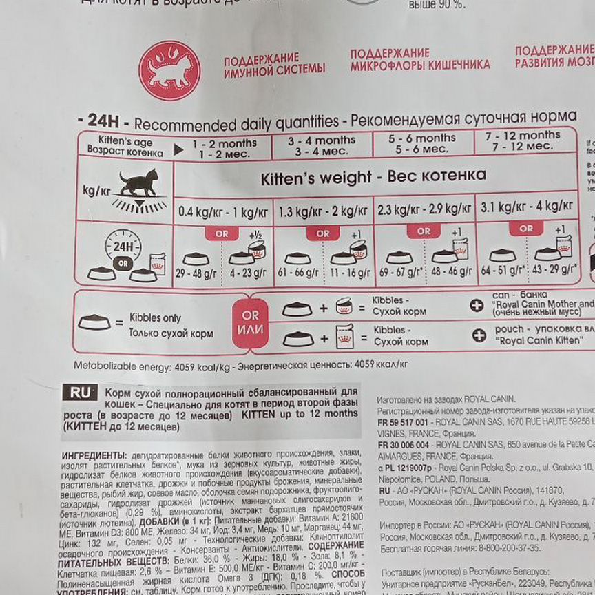 Сухой корм для кошек royal canin 6кг