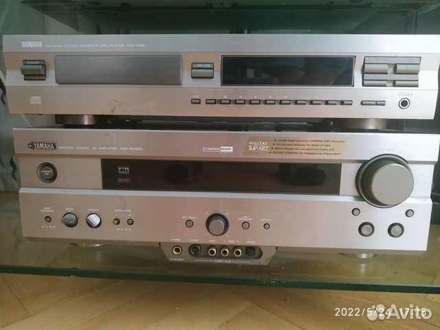 Усилитель Yamaha DSP-AX620 купить в Москве | Электроника | Авито