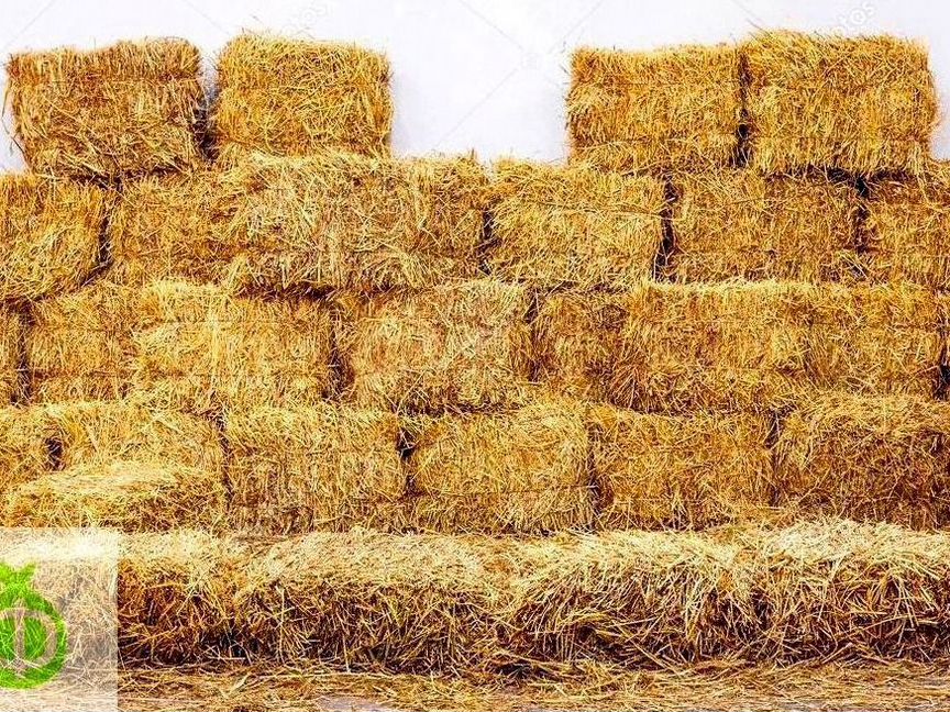 Солома в тюках с доставкой