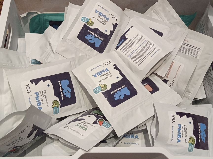 Корм для собак Best for friends заморозка ассорти