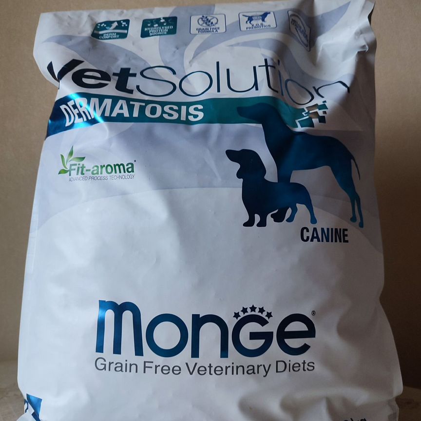 Корм для собак monge Vet Solution dermatosis