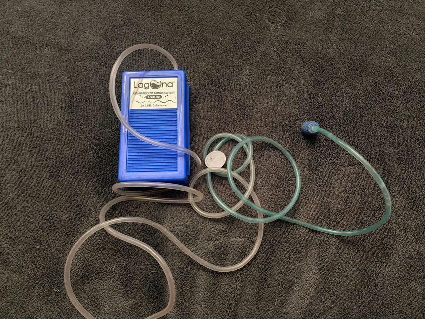 Продается переносной компрессор для аквариума