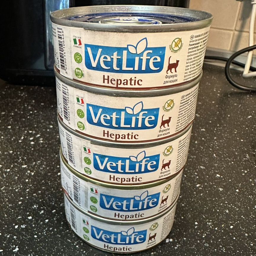 Farmina vetlife hepatic для кошек