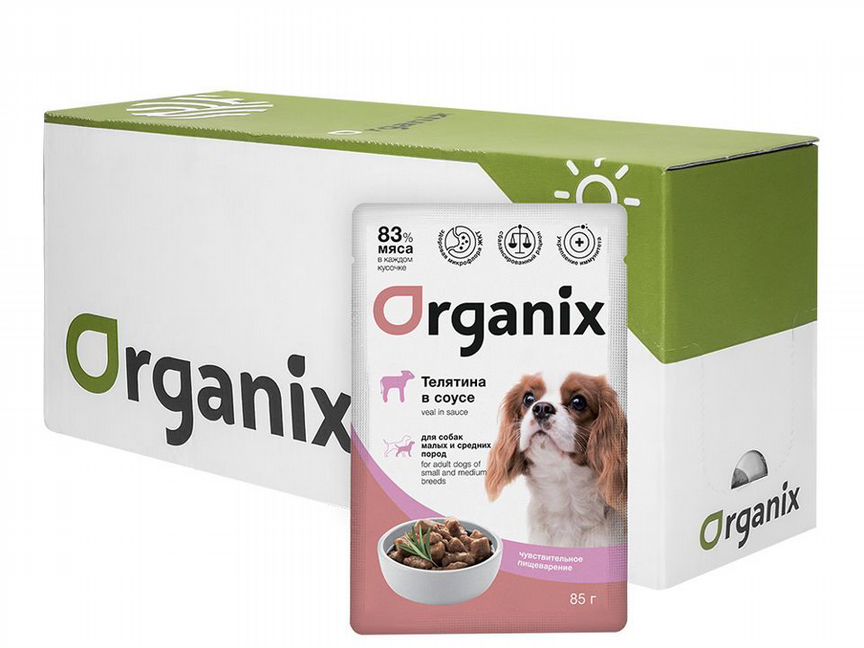 Organix паучи "Упаковка 25 шт" Паучи дл