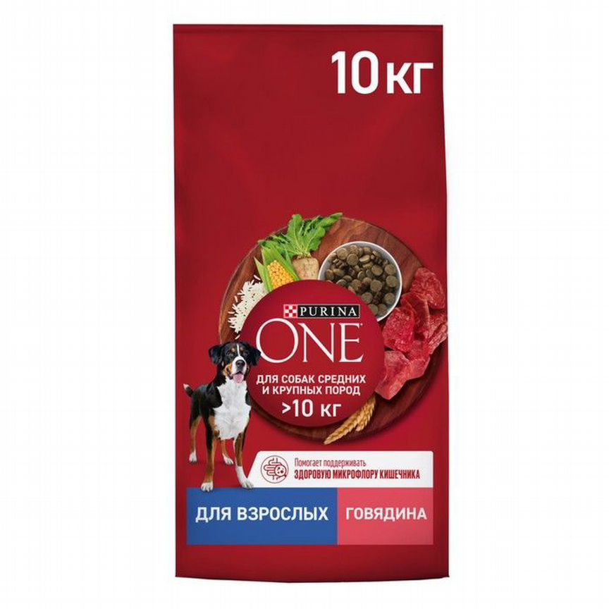 Сухой корм Purinа One medium/maxi для взрослых со