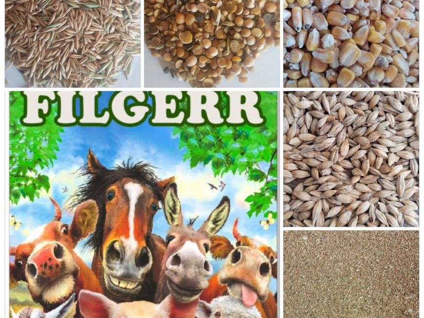 Ячмень, пшеница, зерноотходы