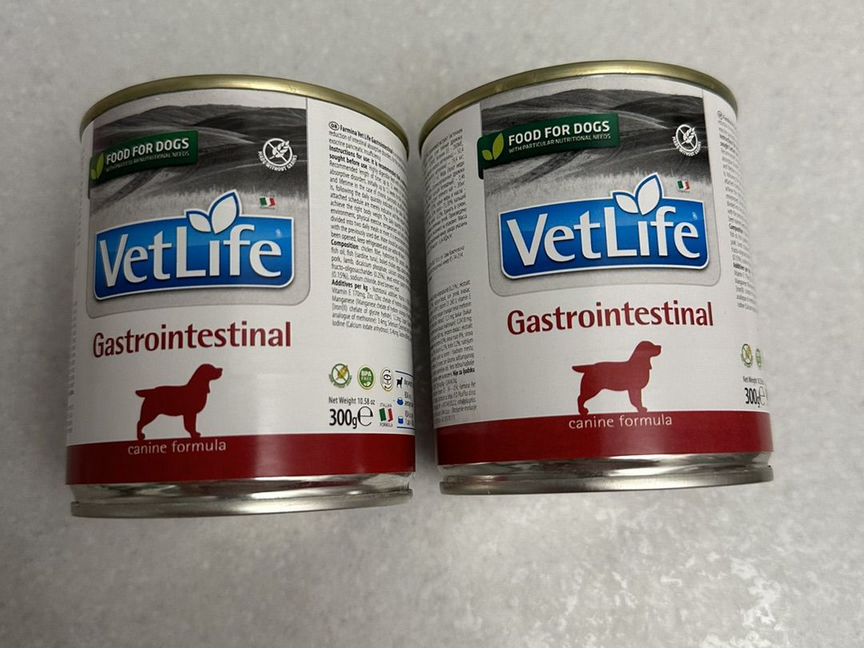 Паштет для собак gastrointestinal farmina VetLife