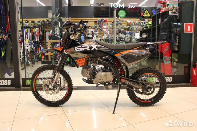 Питбайк GR-X YX160 черный купить в Перми | Транспорт | Авито