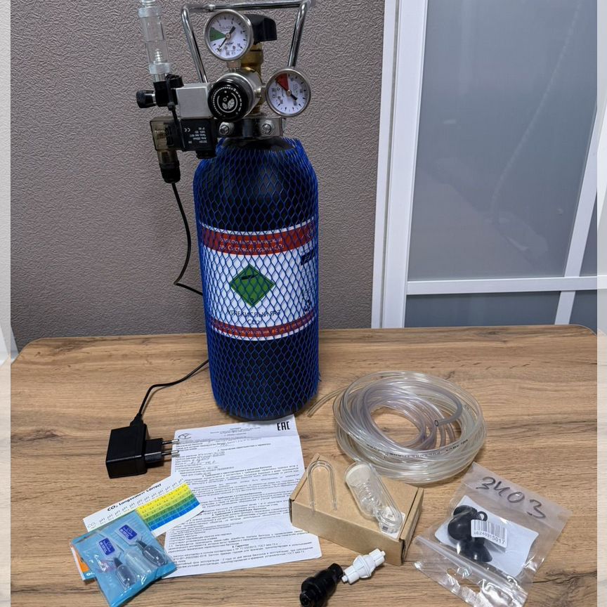 Система для подачи CO2 в аквариум